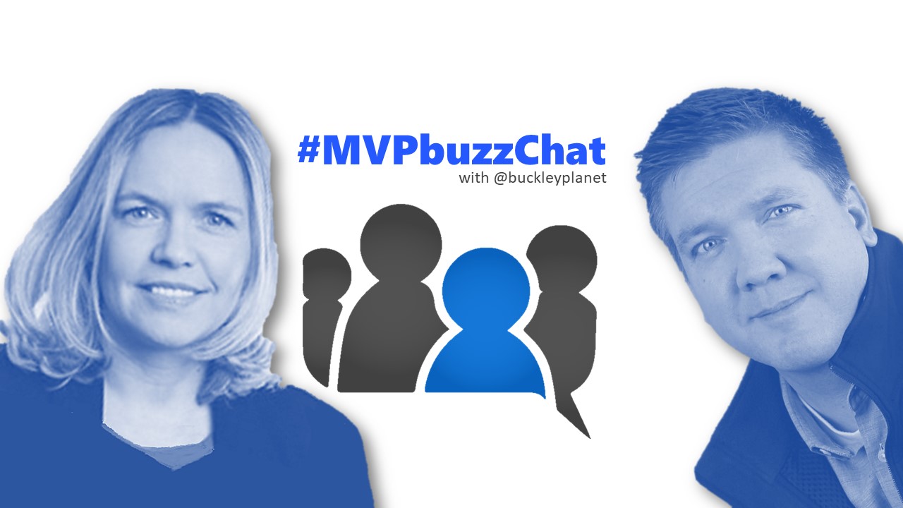 #MVPbuzzChat with Zoe Wilson – buckleyPLANET