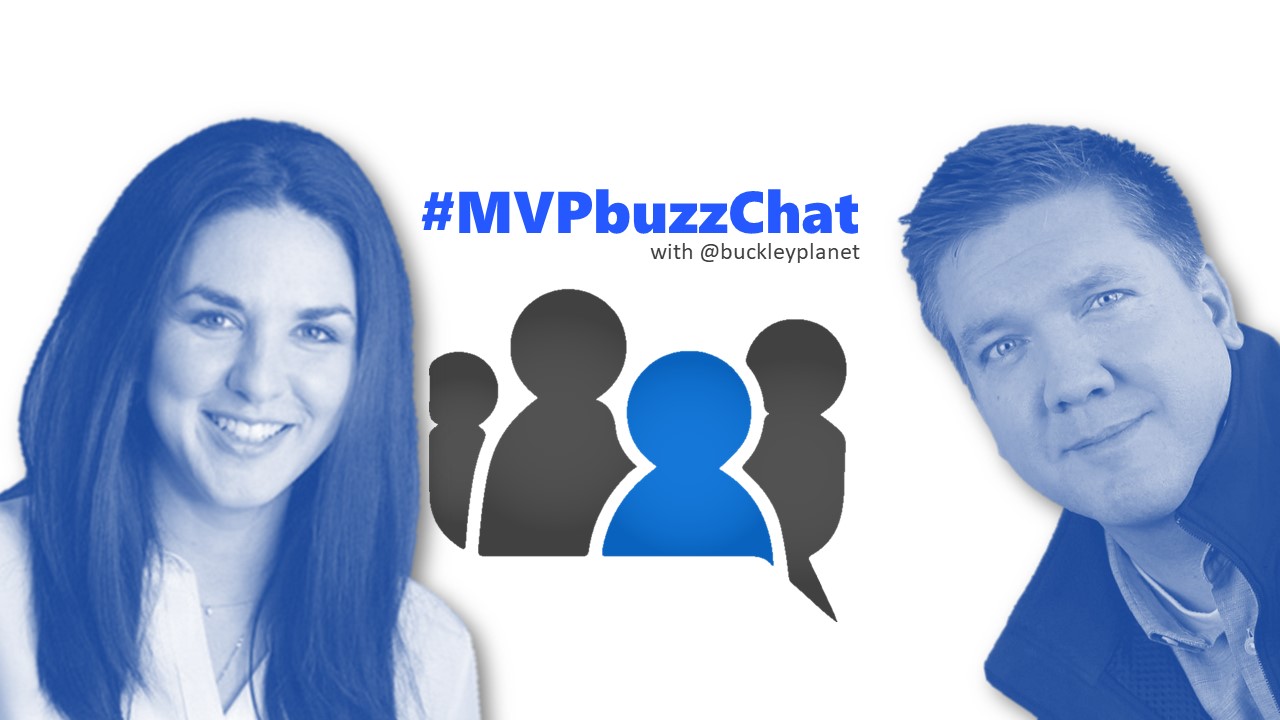 #MVPbuzzChat with Suzy Dean – buckleyPLANET