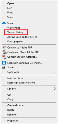 Productivity Tip: Versioning in File Explorer – buckleyPLANET