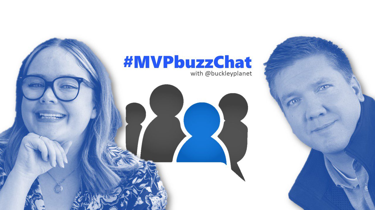 #MVPbuzzChat with Amanda Sterner – buckleyPLANET