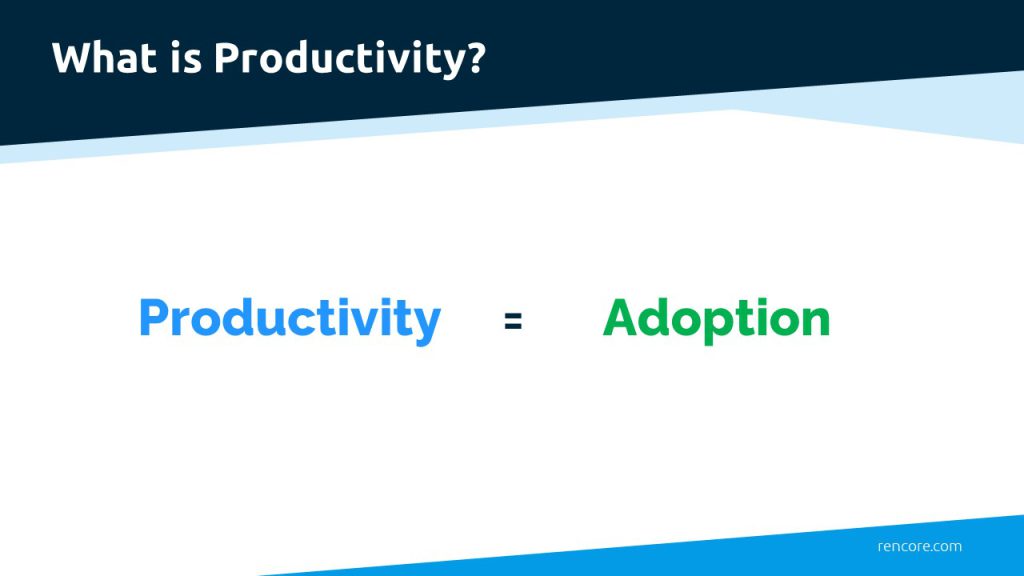 Tracking and Measuring Productivity – buckleyPLANET