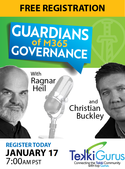 Launching Guardians of M365 Governance – buckleyPLANET
