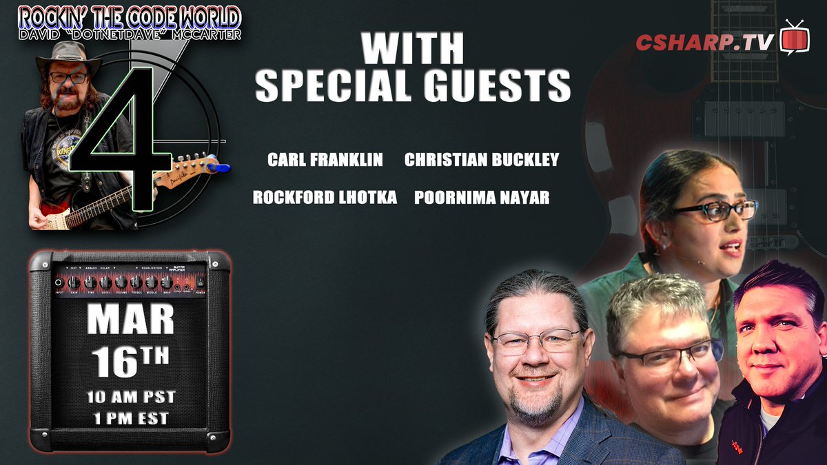Rockin' The Code World Panel with dotNetDave – buckleyPLANET