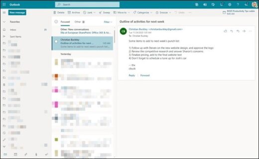 Productivity Tip: Creating To Do Tasks in Teams and Outlook on the Web ...