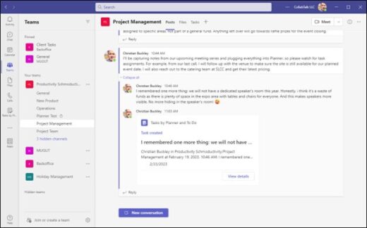 Productivity Tip: Creating To Do Tasks in Teams and Outlook on the Web ...