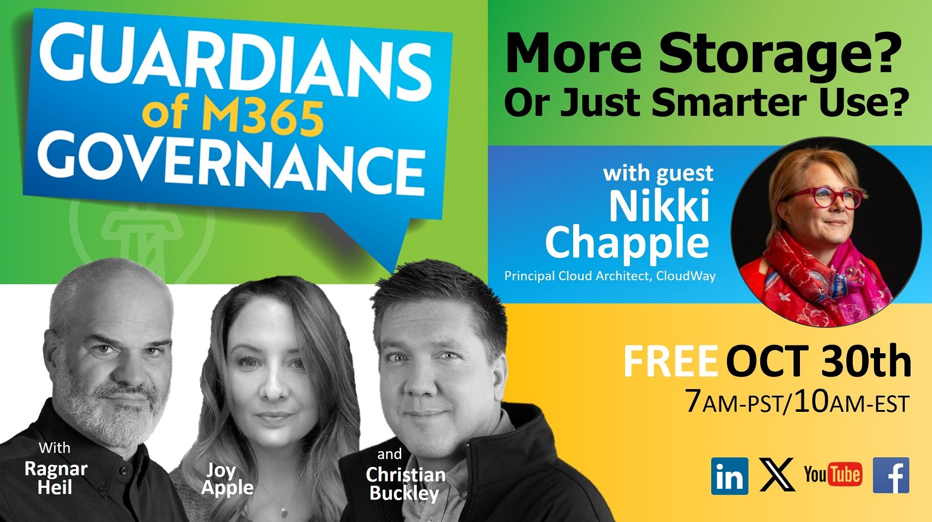 Summary of Guardians of M365 Governance Episode 10 – buckleyPLANET