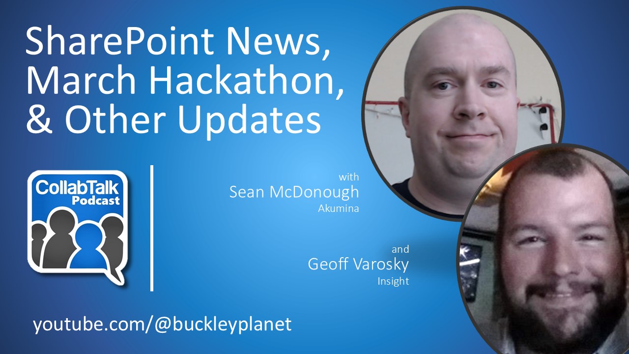 CollabTalk Podcast | Episode 165 with Sean McDonough and Geoff Varosky – buckleyPLANET