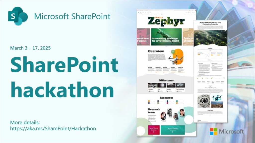 Join the SharePoint Hackathon 2025 – buckleyPLANET