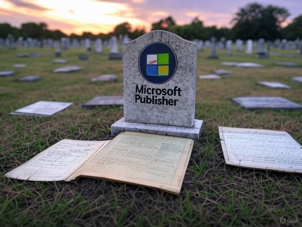 The Death of Microsoft Publisher – buckleyPLANET