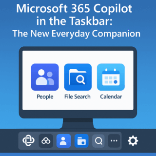 Microsoft 365 Copilot in the Taskbar – buckleyPLANET